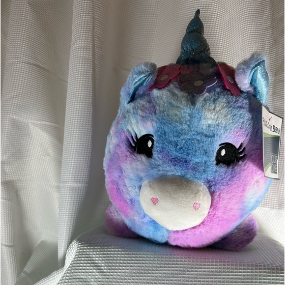 your zone wallmart | Toys | Plush Coin Bank Pastel Tiedye Pink Blue ...